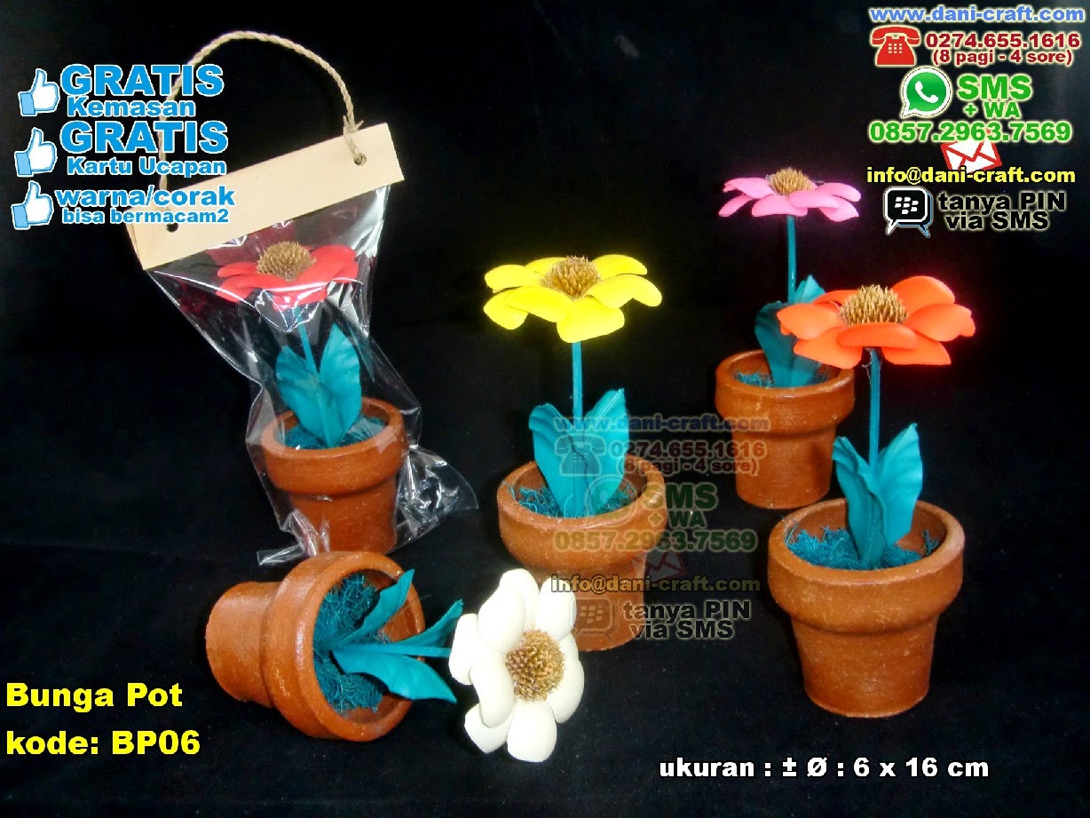 Souvenir Bunga Pot | Souvenir Pernikahan