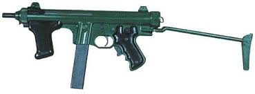Submachine Gun/Pistol Mitraliur Pindad Pm-1/Pm-1A1 - Not Angka Lengkap
