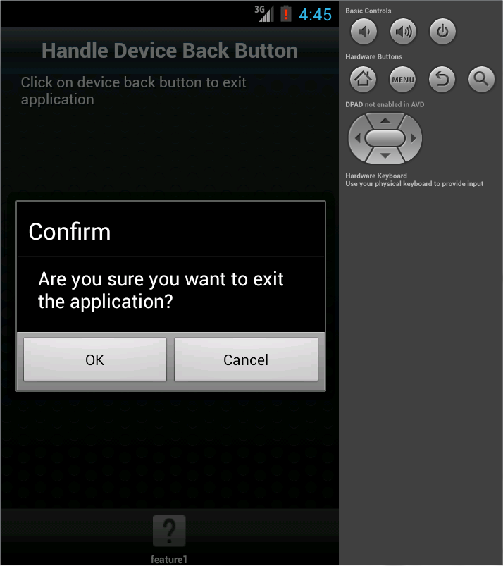 Unwinding Adf Handling The Device Back Button In Adf Mobile Application