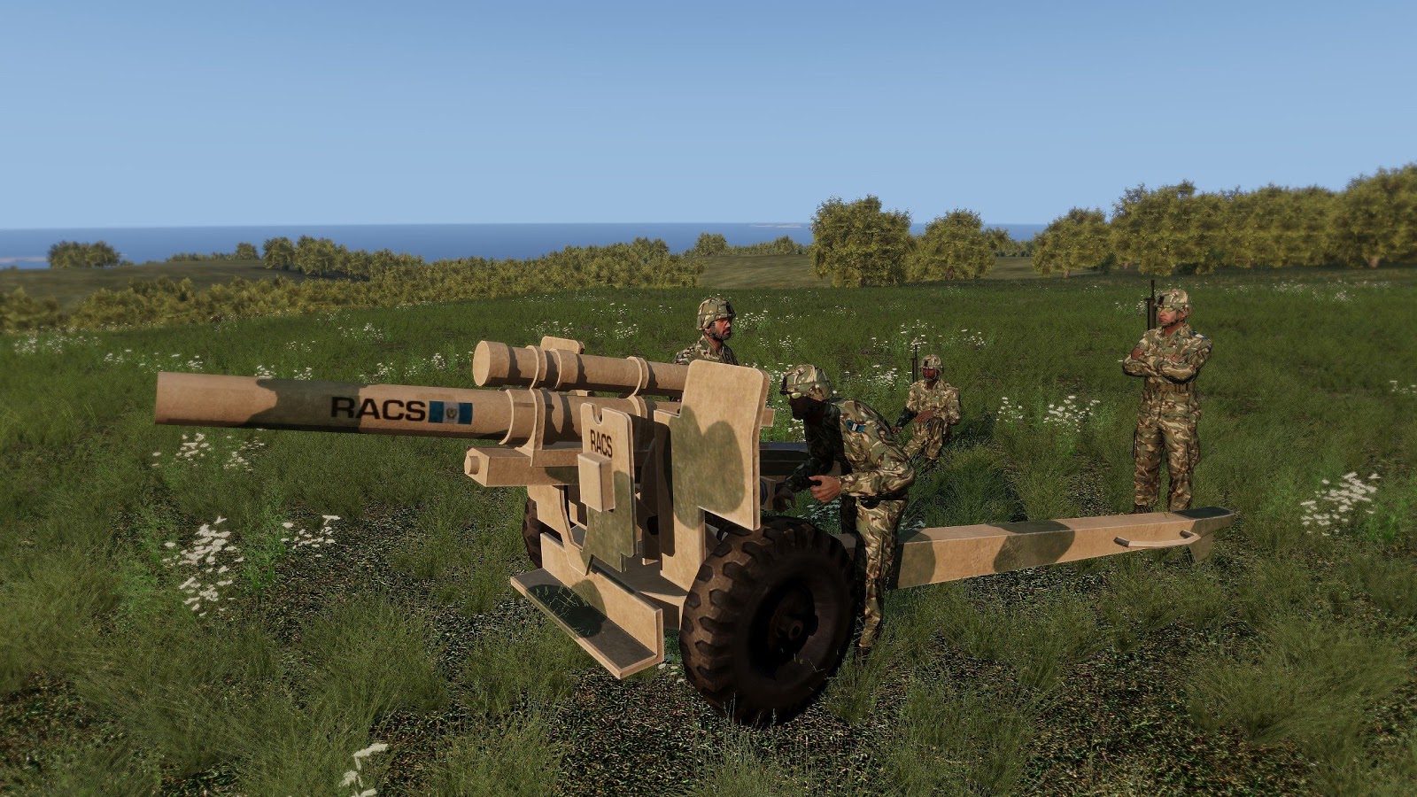 ARMA の軍を追加する Arma 3 用 Project RACS MOD で 3 つの榴弾砲が完成 | 弱者の日記^^ - Arma 3 ...