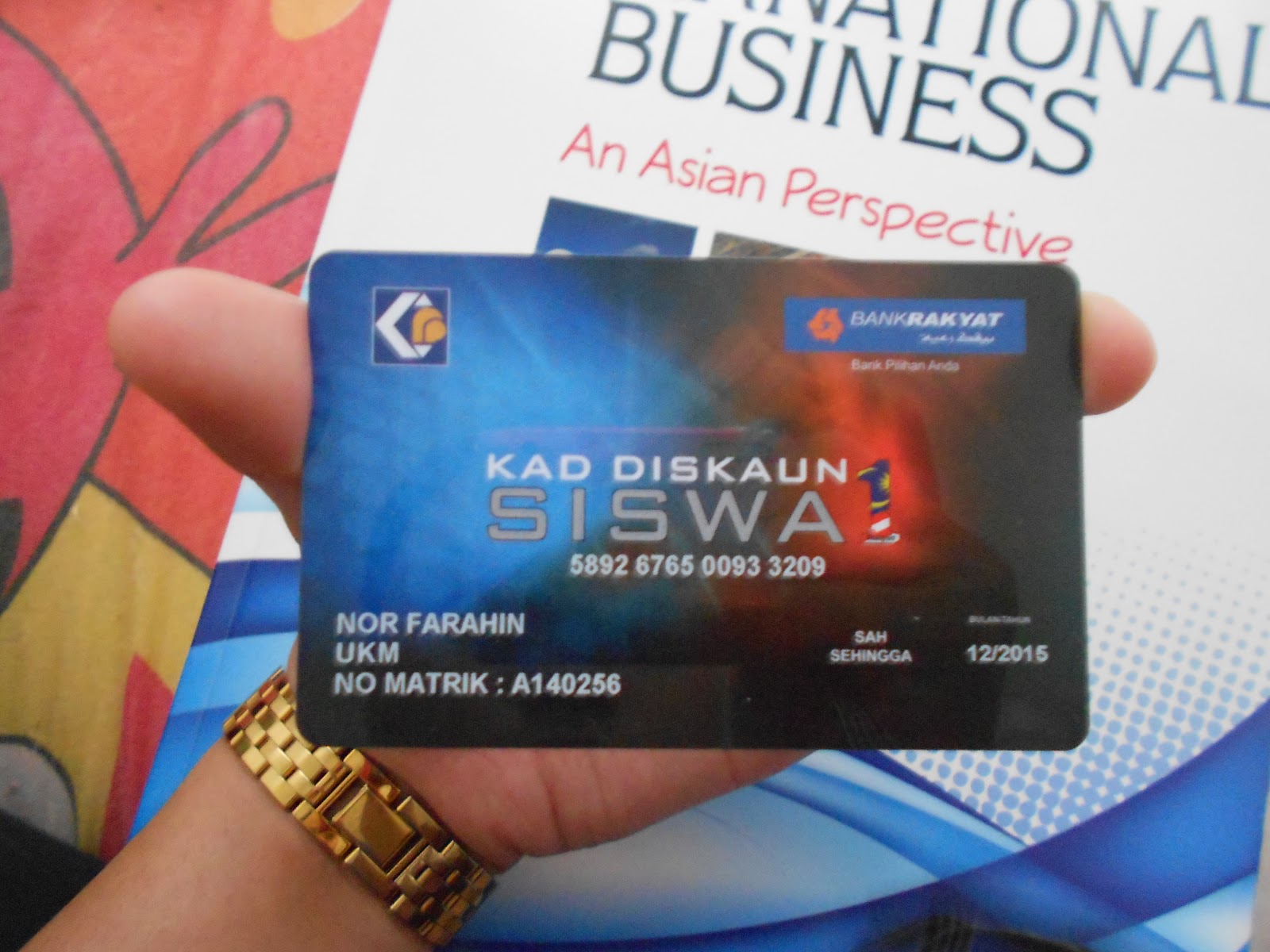 Kad Diskaun 1 Malaysia:)