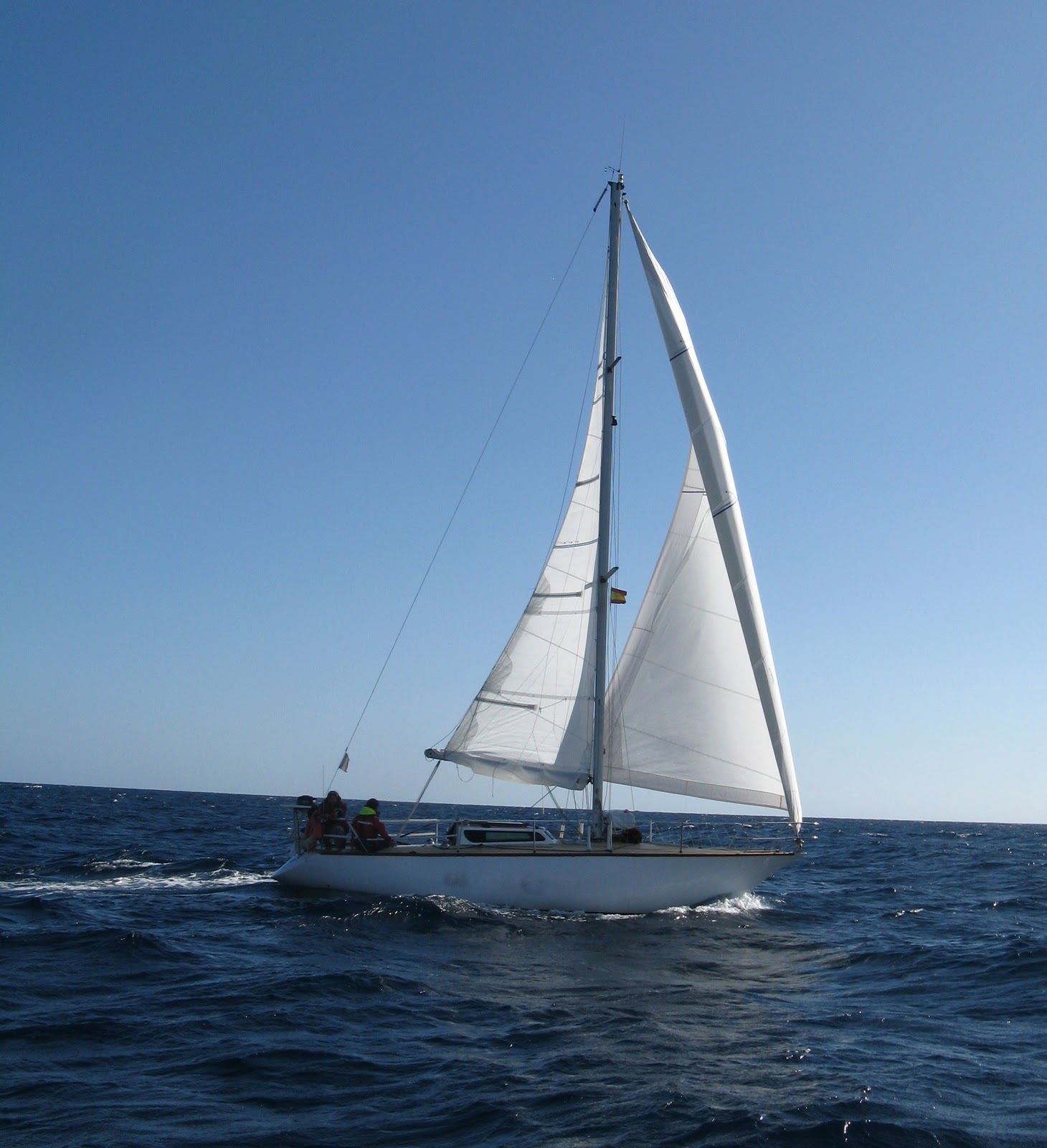 Projet Horizons: Les voiles et le gréement