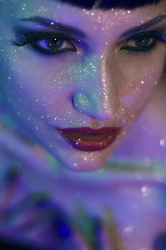 Galaxy Eye Makeup Tutorial