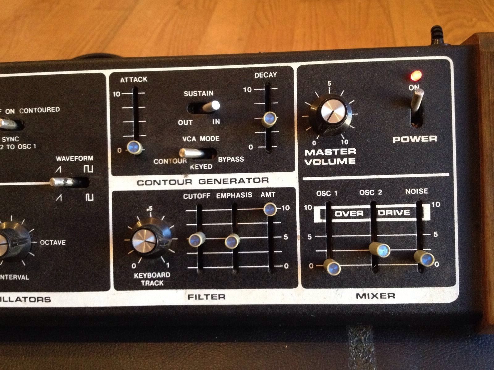 MATRIXSYNTH: Moog Taurus 2 Pedals and Analog Synthesizer SN 1681