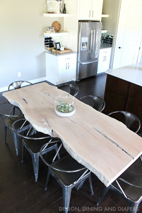Restyle it Wright: Crushing on Live Edge Dining Tables