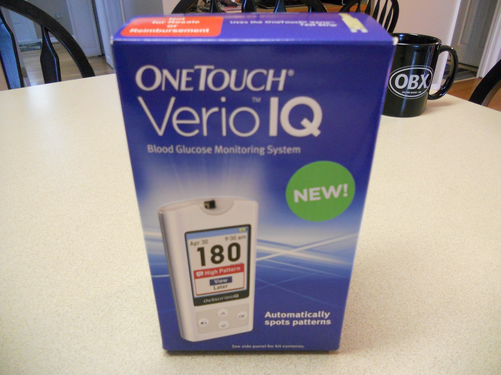 Naturally Sweet Sisters: Meter Review - One Touch Verio IQ