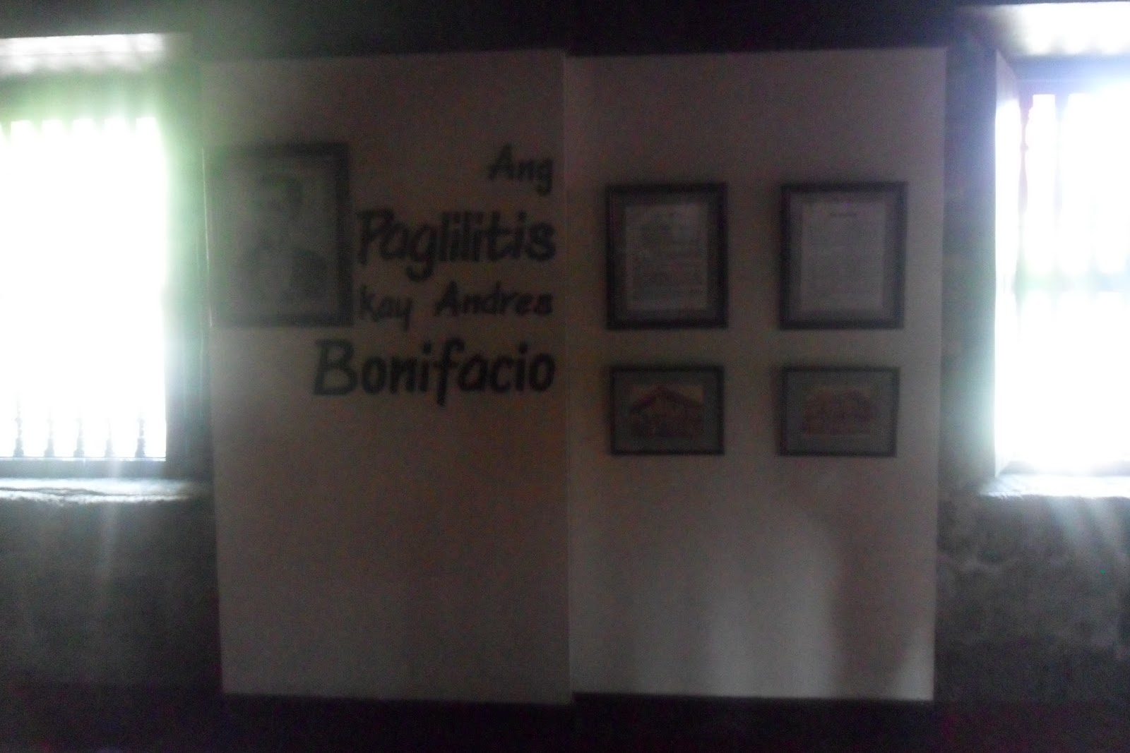 Dince's Chronicles: GAT ANDRES BONIFACIO TRIAL HOUSE