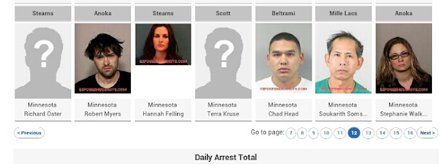 Minnesota, MN Arrest Mugshot Profiles: Minnesota Mystery Crime Blog