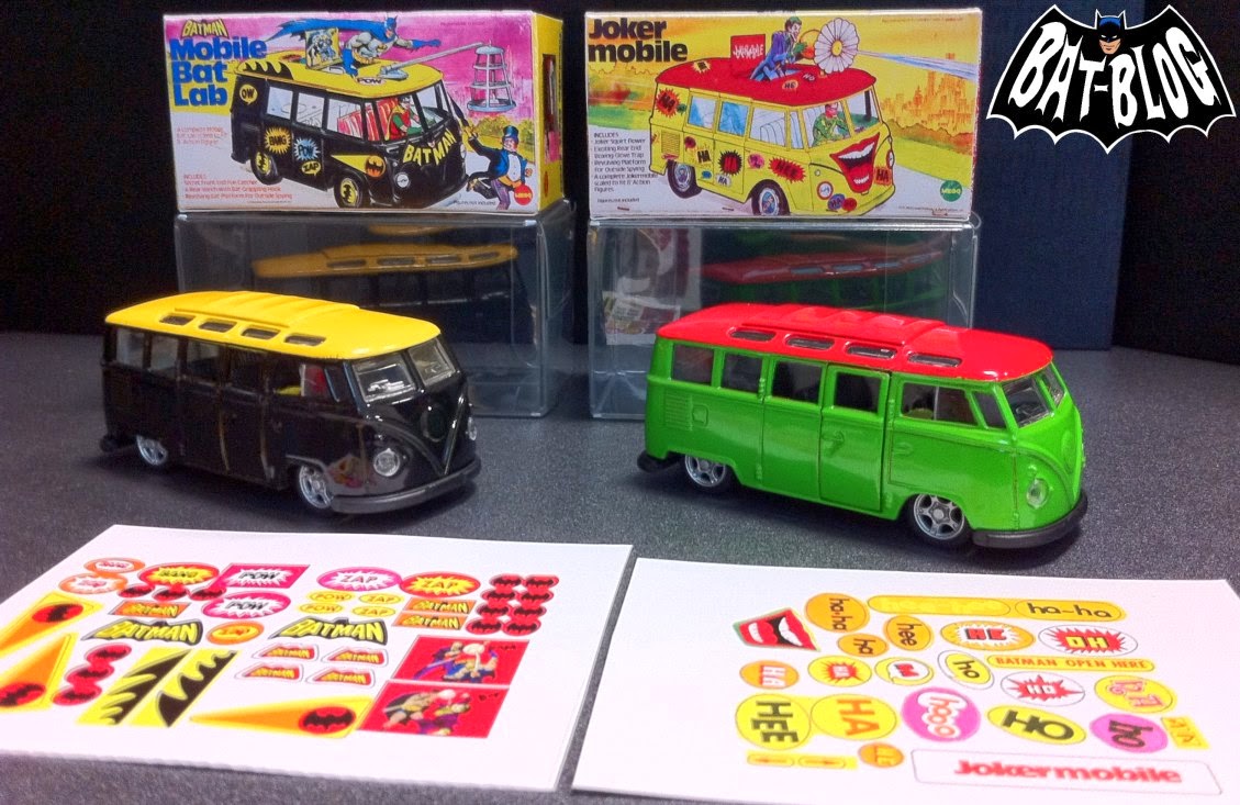 CUSTOM BATMAN TOYS - Diecast Versions of the 1970's Mego Mobile Batlab ...