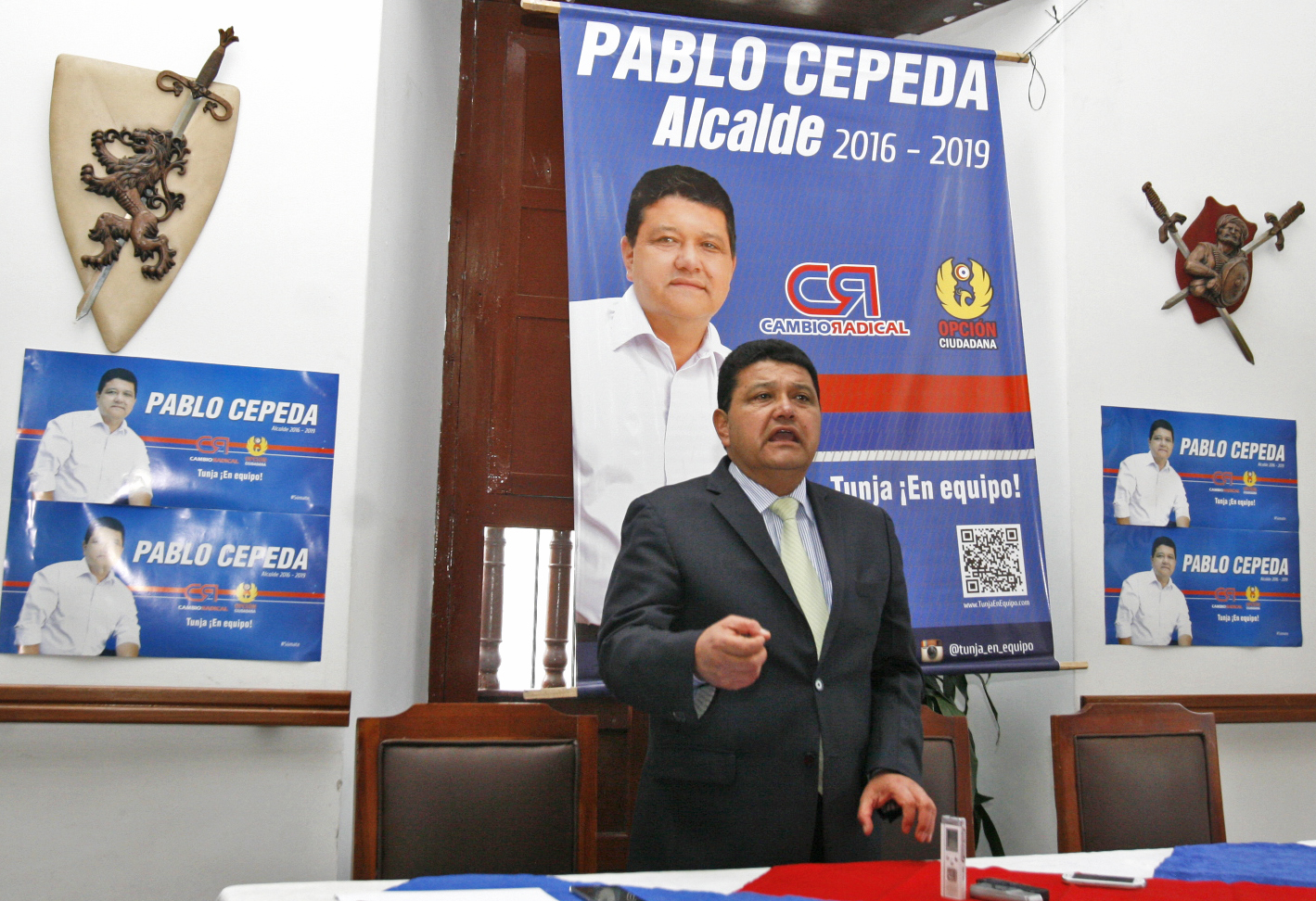 Pablo Cepeda Alcalde: CANDIDATURA DE PABLO CEPEDA ES UNA REALIDAD POLÍTICA