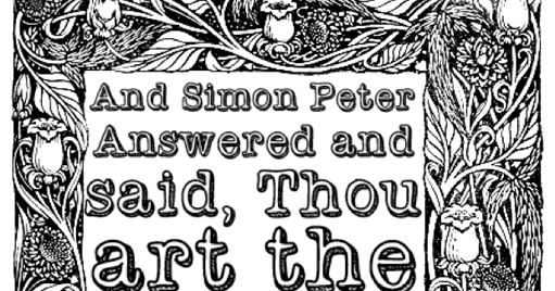 Matthew 16:16 Coloring Page | Color The Bible