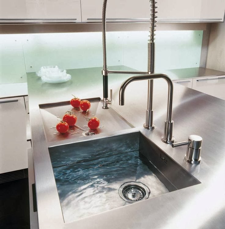 Wastafel Idea for minimalist Kitchen Design