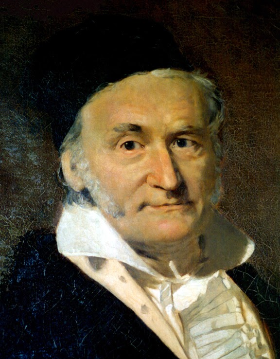 The Center of Math Blog: Throwback Fact: Gauss's Birthday