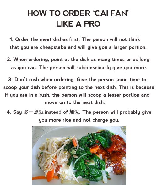 FoodieFC: How to order 'Cai Fan' Like a Pro
