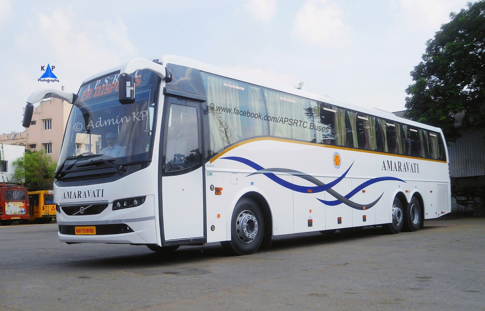 APSRTC AMARAVATI VOLVO B9R IShift & SCANIA Metro Link 13.7m HD Buses.