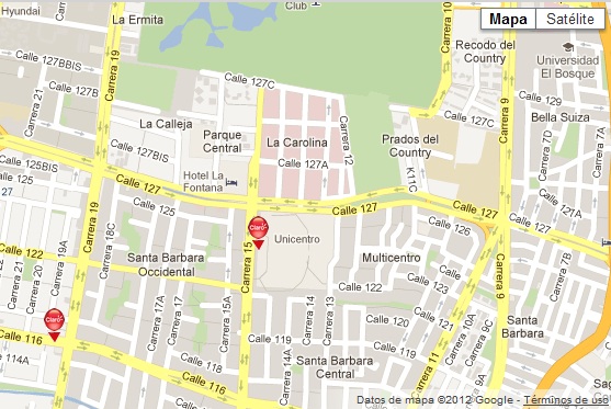 Oficinas claro bogota centro comercial unicentro Centro de Atencion y ...