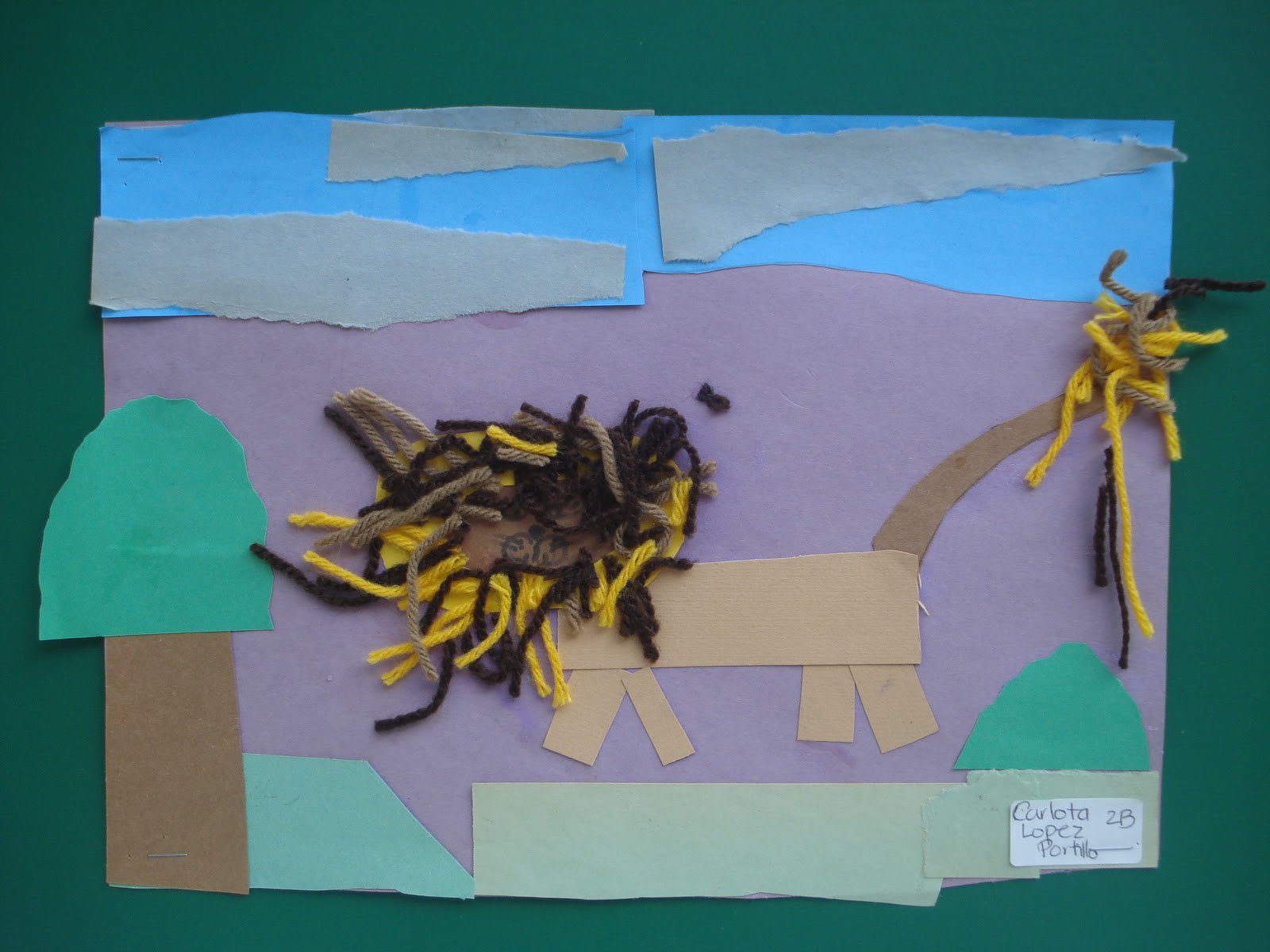 Andrea Ferrari Studio Art 2011: Grade 2 Lion Collage