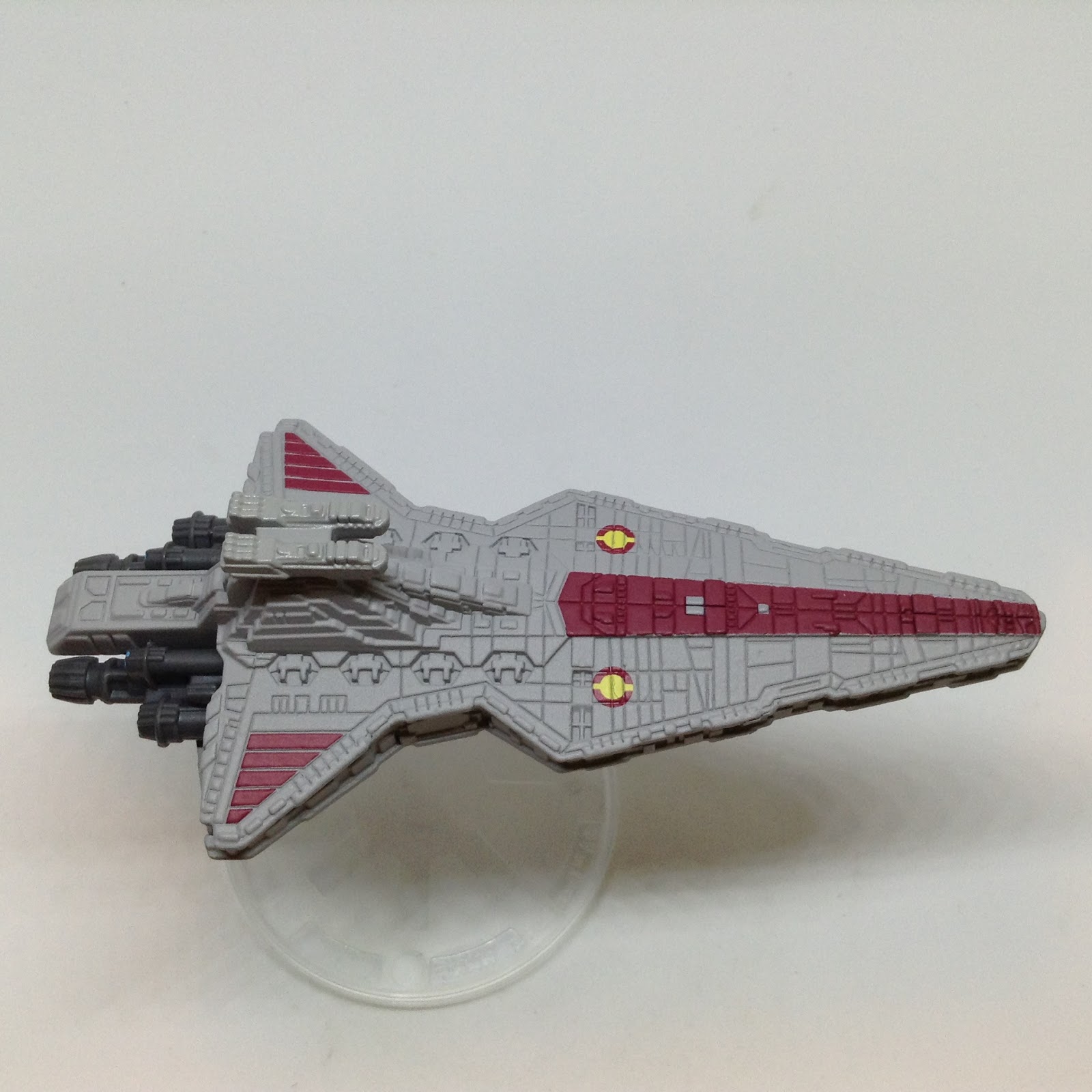 JULIAN'S HOT WHEELS BLOG: Republic Attack Cruiser (2017 Star Wars Starship)