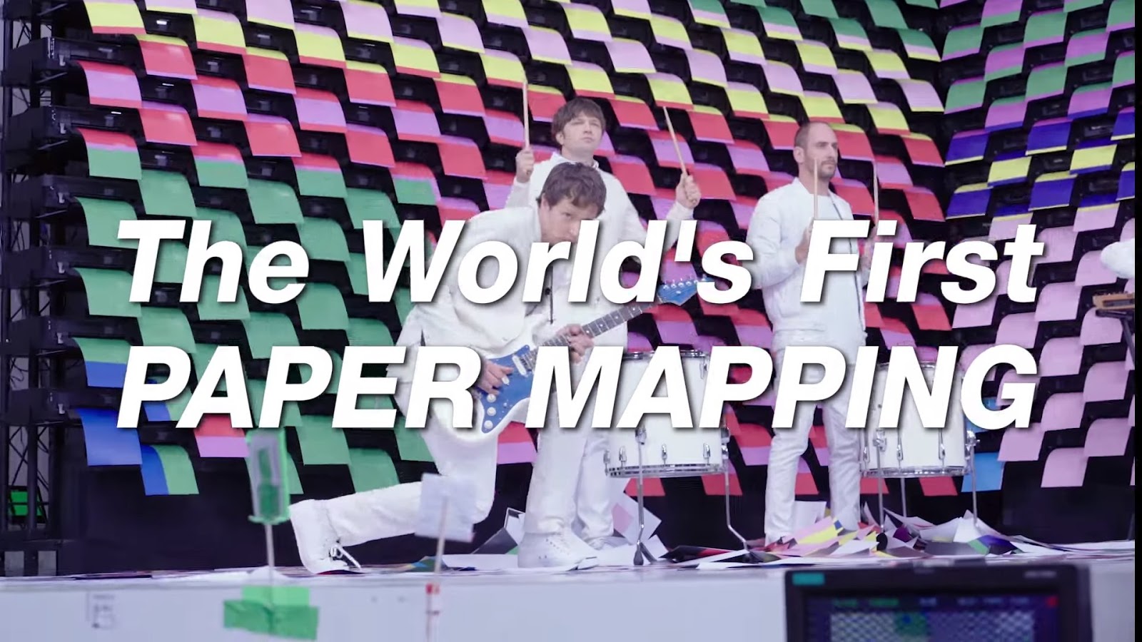 How OK Go Made the World´s First Paper Mapping with 567 printers - Blog ...