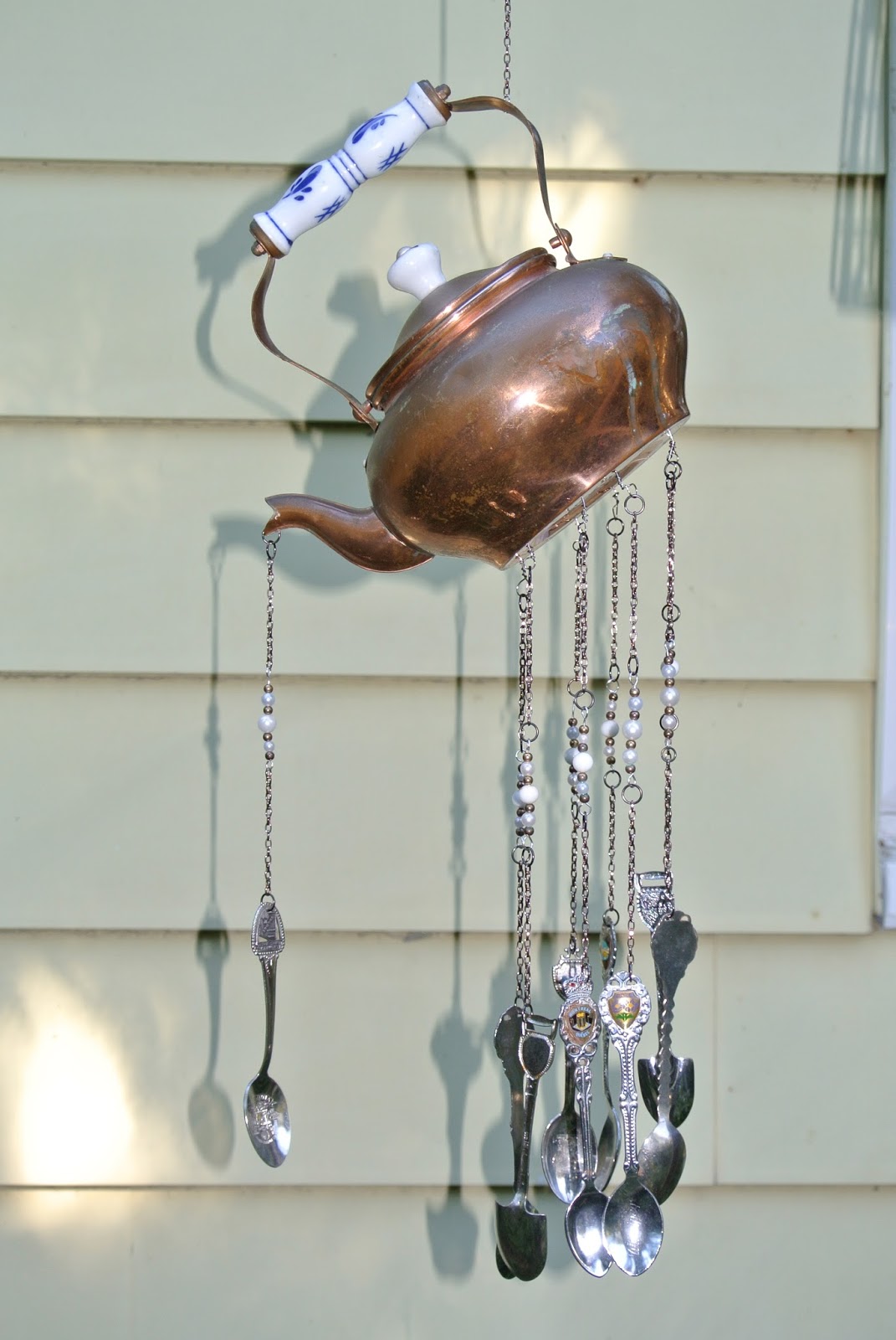 Sarahracha: Wind Chimes made from recycled items