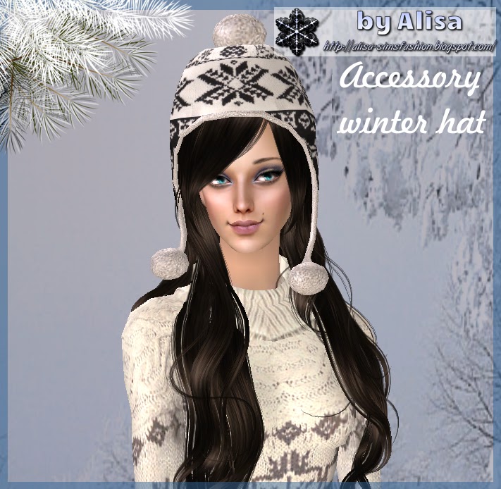 Sims fashion: Winter Collection .Accessory and clothing for women