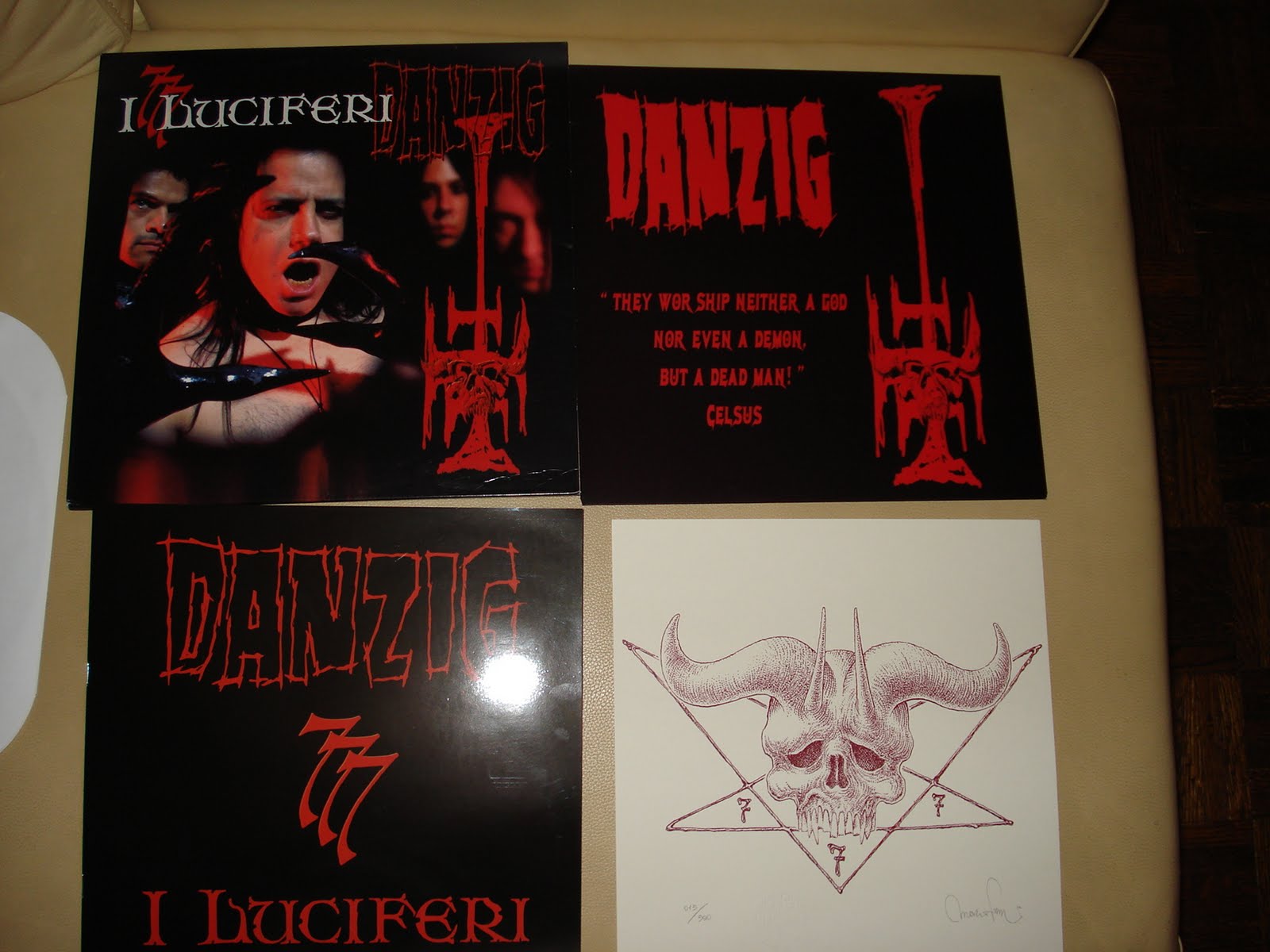 THE ENEMY OF GOD: DANZIG 777 I Luciferi
