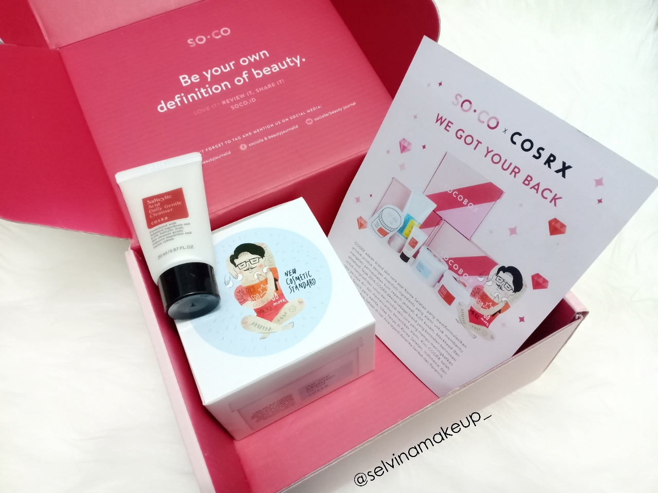 [SOCIOLLA] Cara Untuk Mendapatkan Soco Box COSRX Secara Gratis - Hi