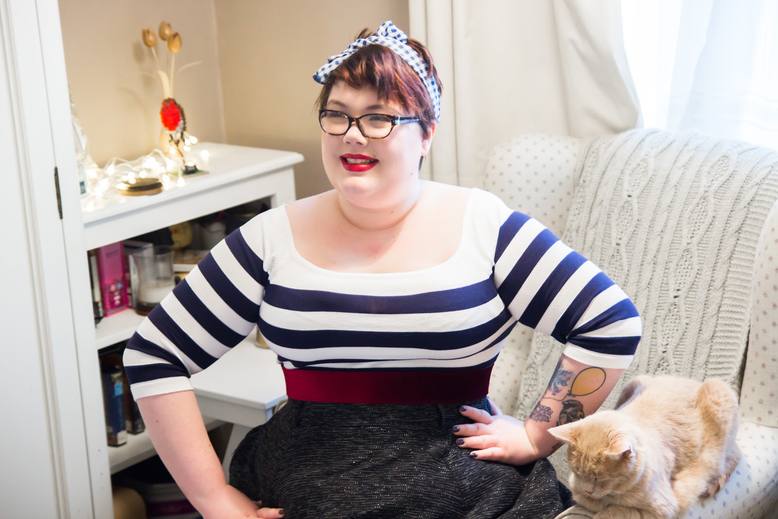Wheelchair Fashion: Rockabilly Cat Lady | Wheelingalong24