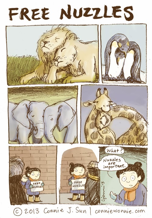 Connie to the Wonnie: Free Nuzzles