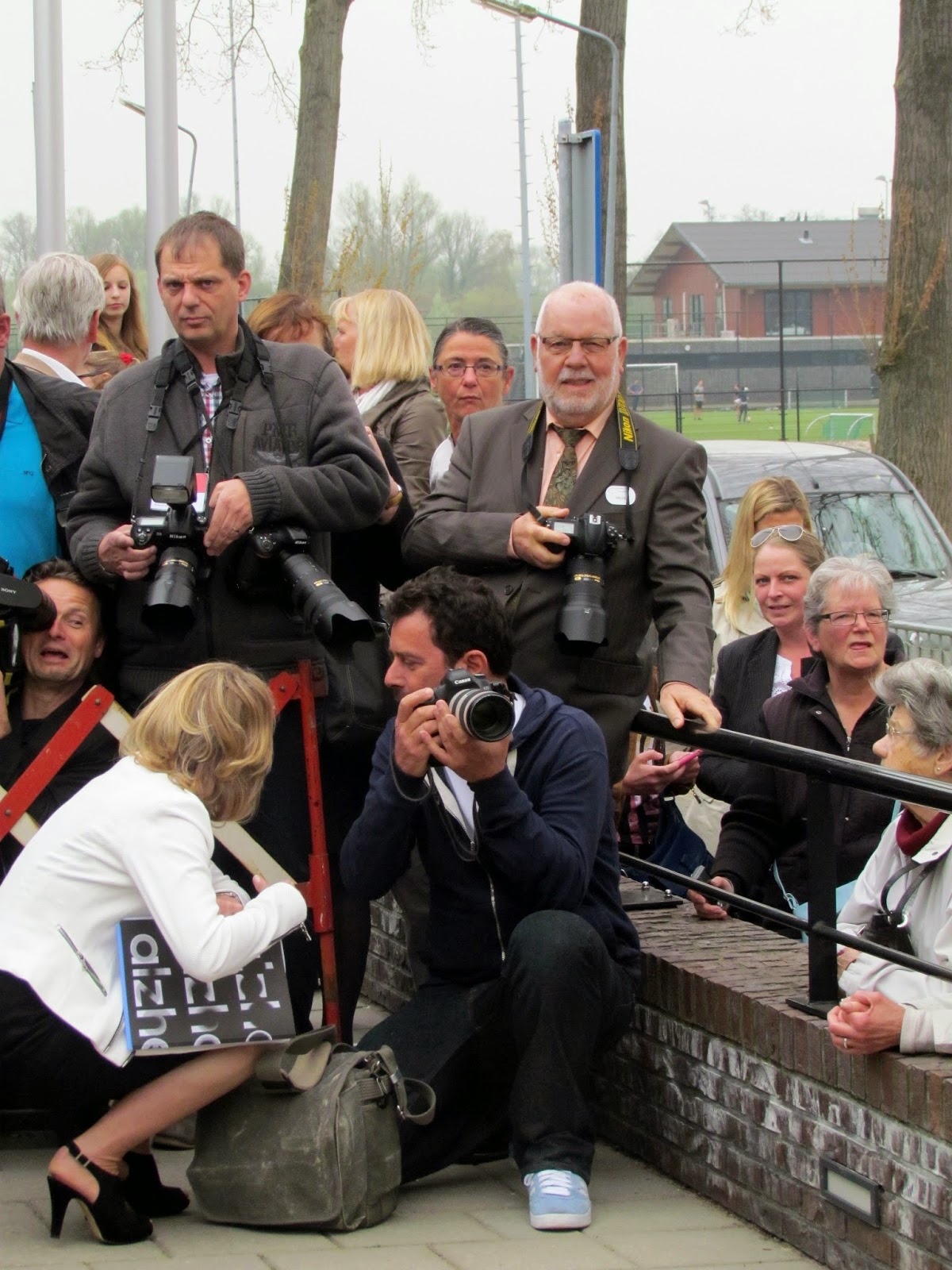 fotos van Andre Krull: 4 april 2014- Koningin Maxima en Koningin Silvia ...