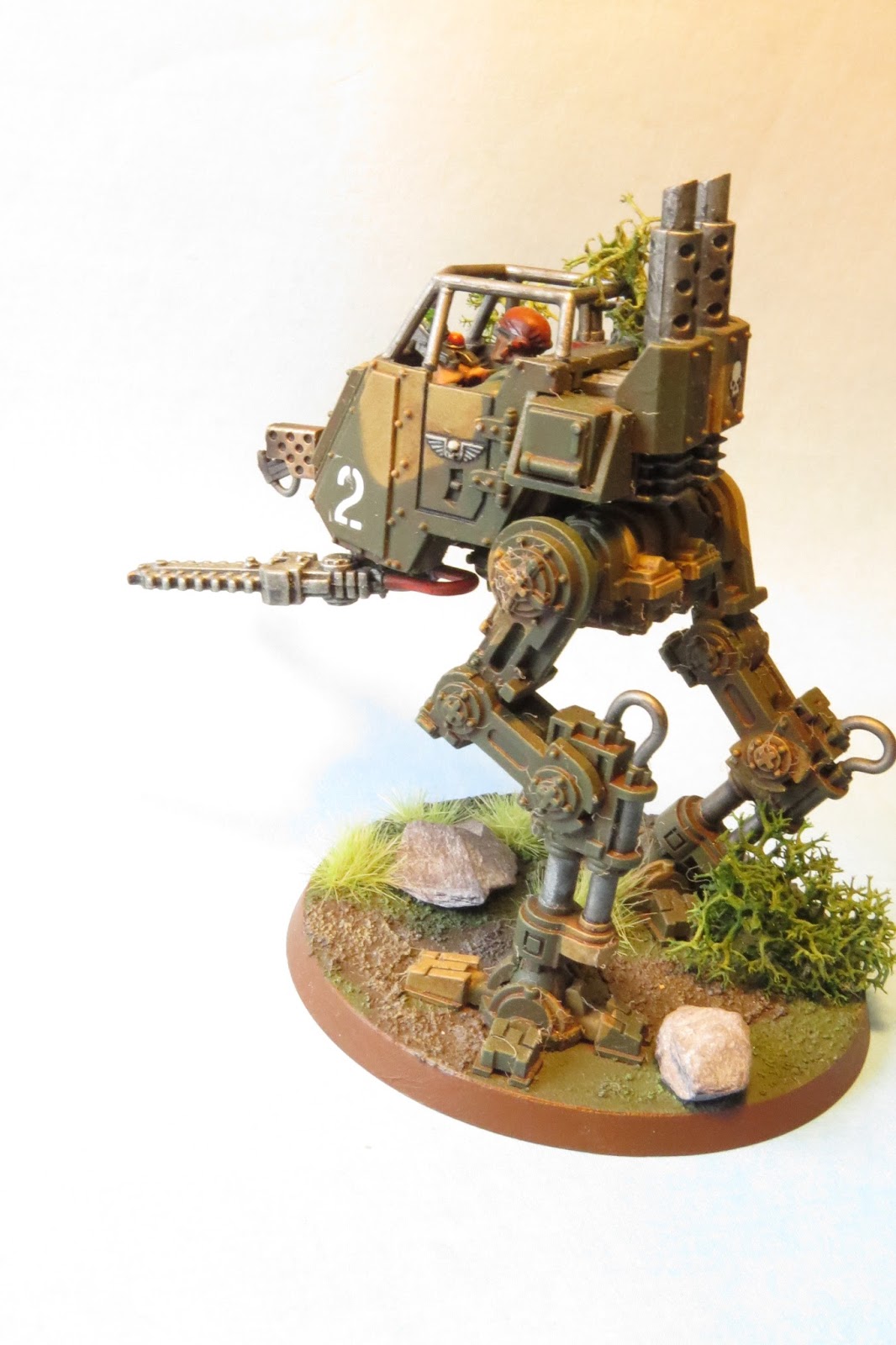 La Nuit du Joueur: Magnetized and painted Catachan Sentinel