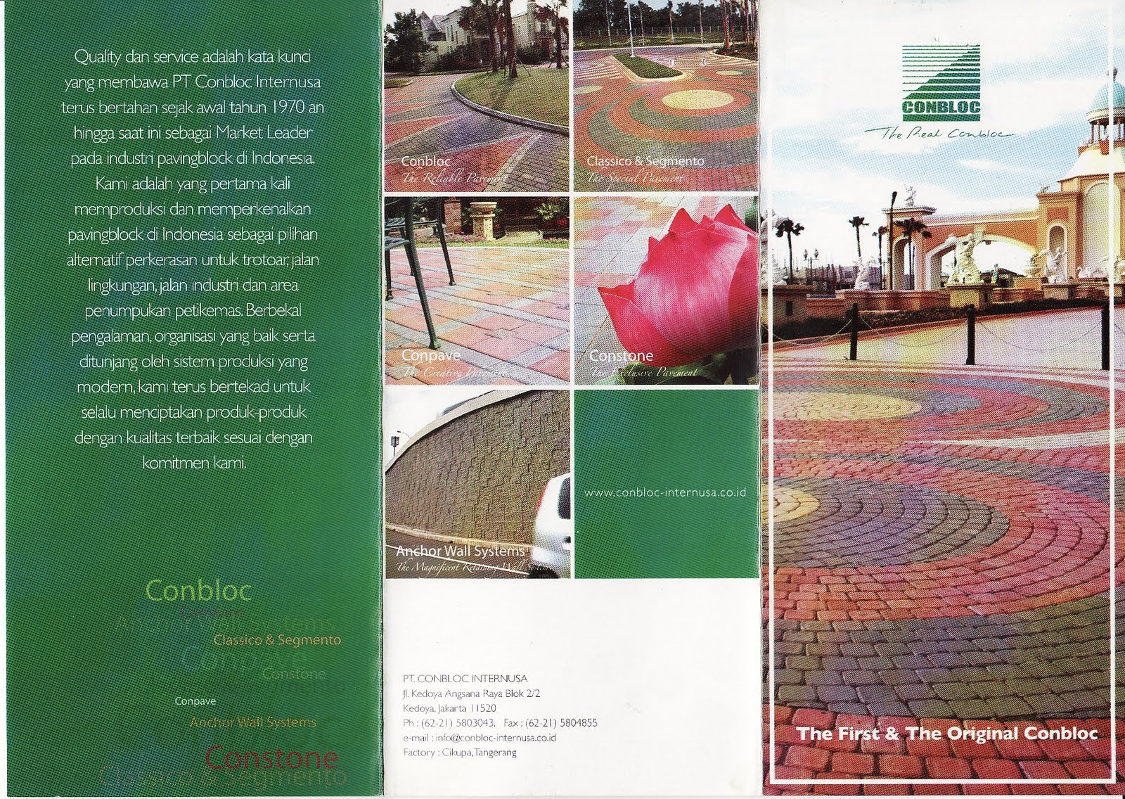 Paving Blok : CONBLOK - [Suplier-Material] Pemasuk Material Bangunan