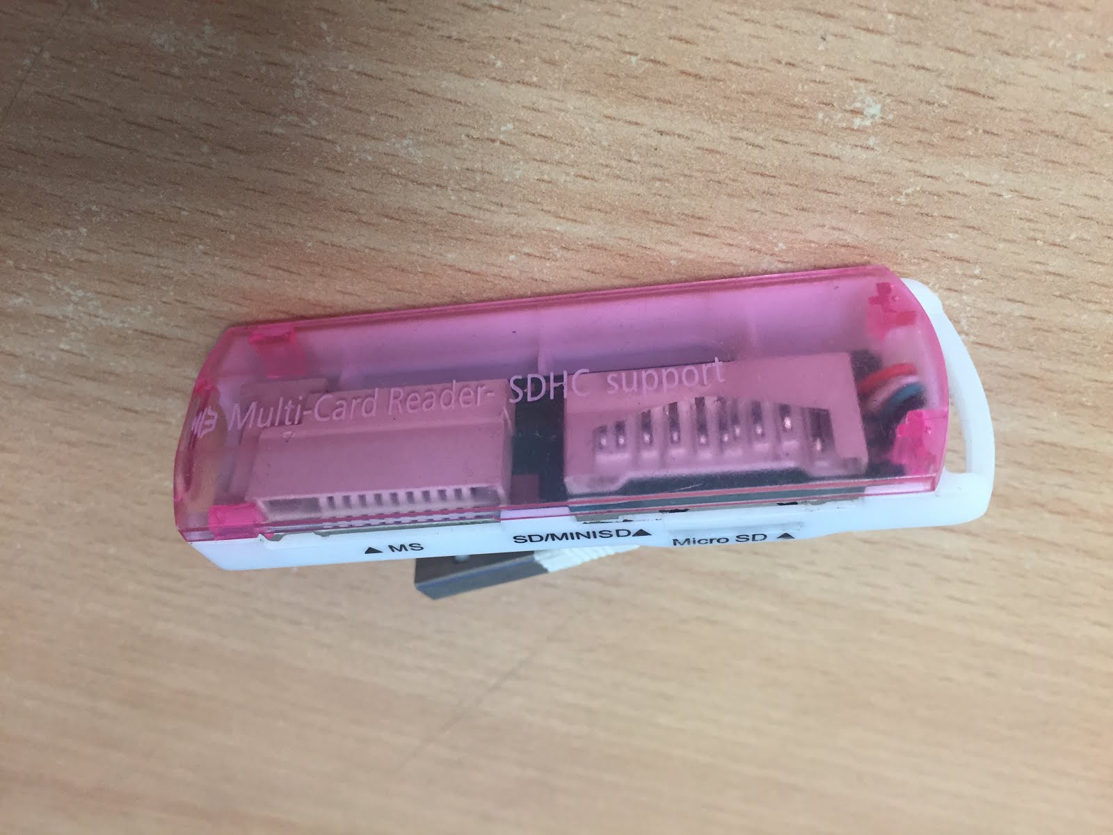 MarsDIY: Multi-Card Reader- SDHC support 多功能讀卡機維修