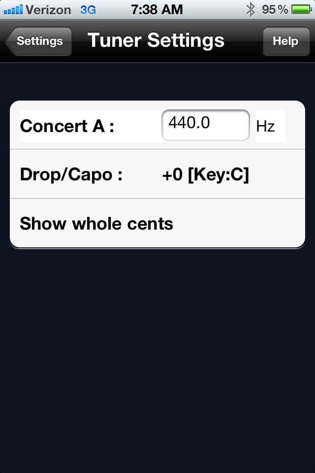 Rex and the Bass: Peterson Istrobosoft iPhone Electronic Tuner App Review