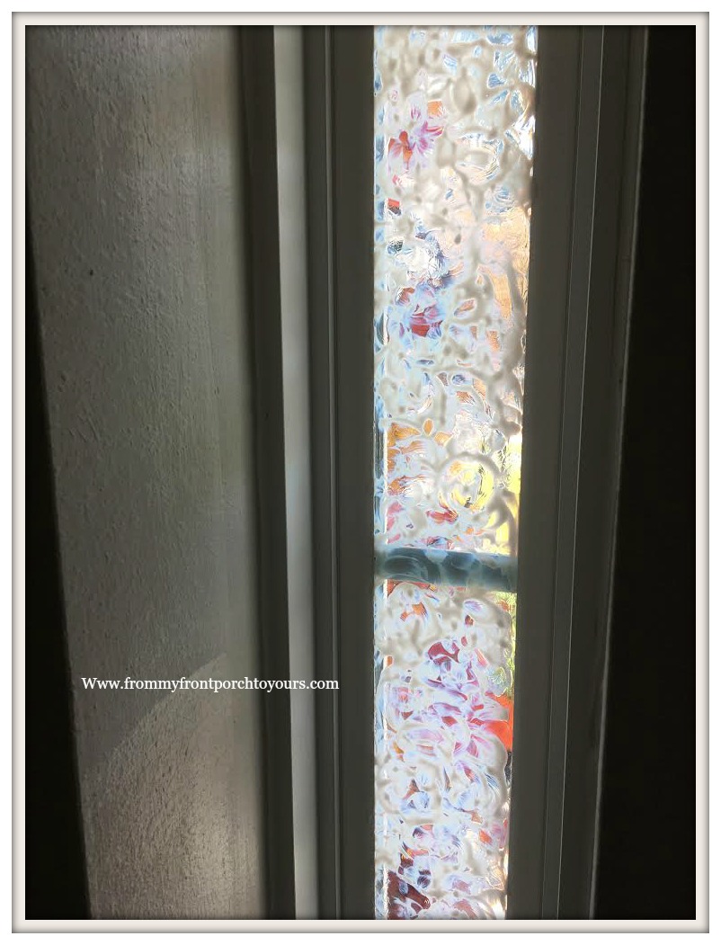 From My Front Porch To Yours: Creating Privacy for Front Door Windows