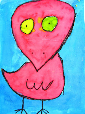 Blackas Bloggers: James Rizzi-Inspired Birds