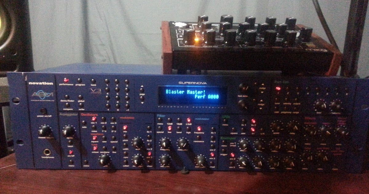 MATRIXSYNTH-B: Novation Supernova Rackmount Virtual Analog Synthesizer