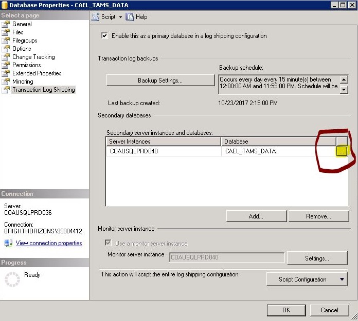 But I Don't *Want* To "Restore from a backup of the database or repair ...