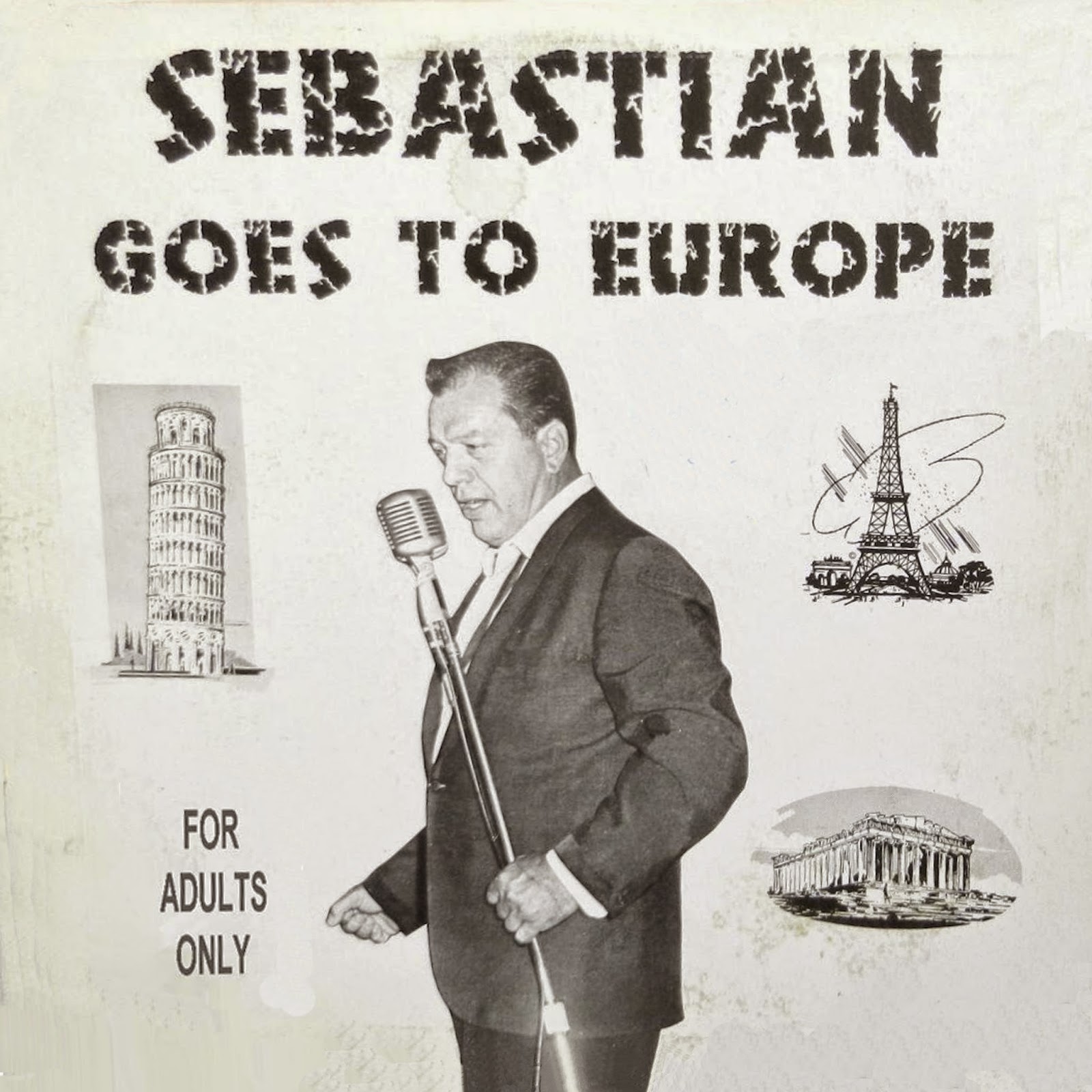 Vintage Stand-up Comedy: Don Sebastian - Sebastian Goes To Europe 1960s