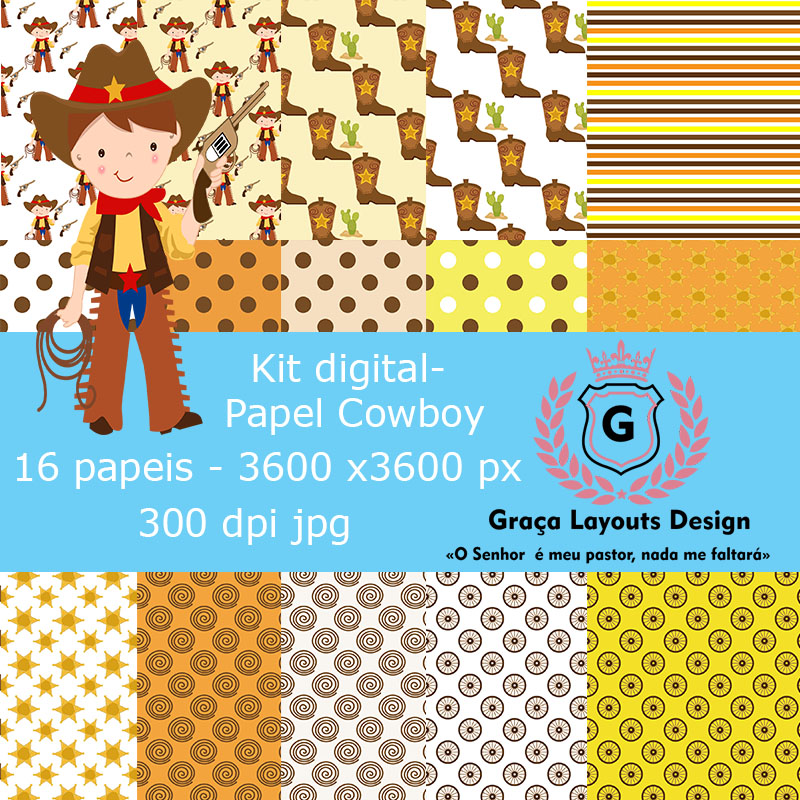 Kit Digital Cowboy