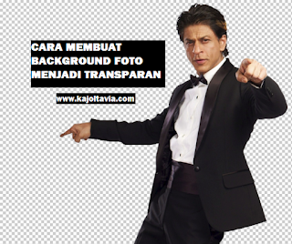 CARA MEMBUAT BACKGROUND FOTO MENJADI TRANSPARAN (JPG KE PNG) - KAJOL TAVIA