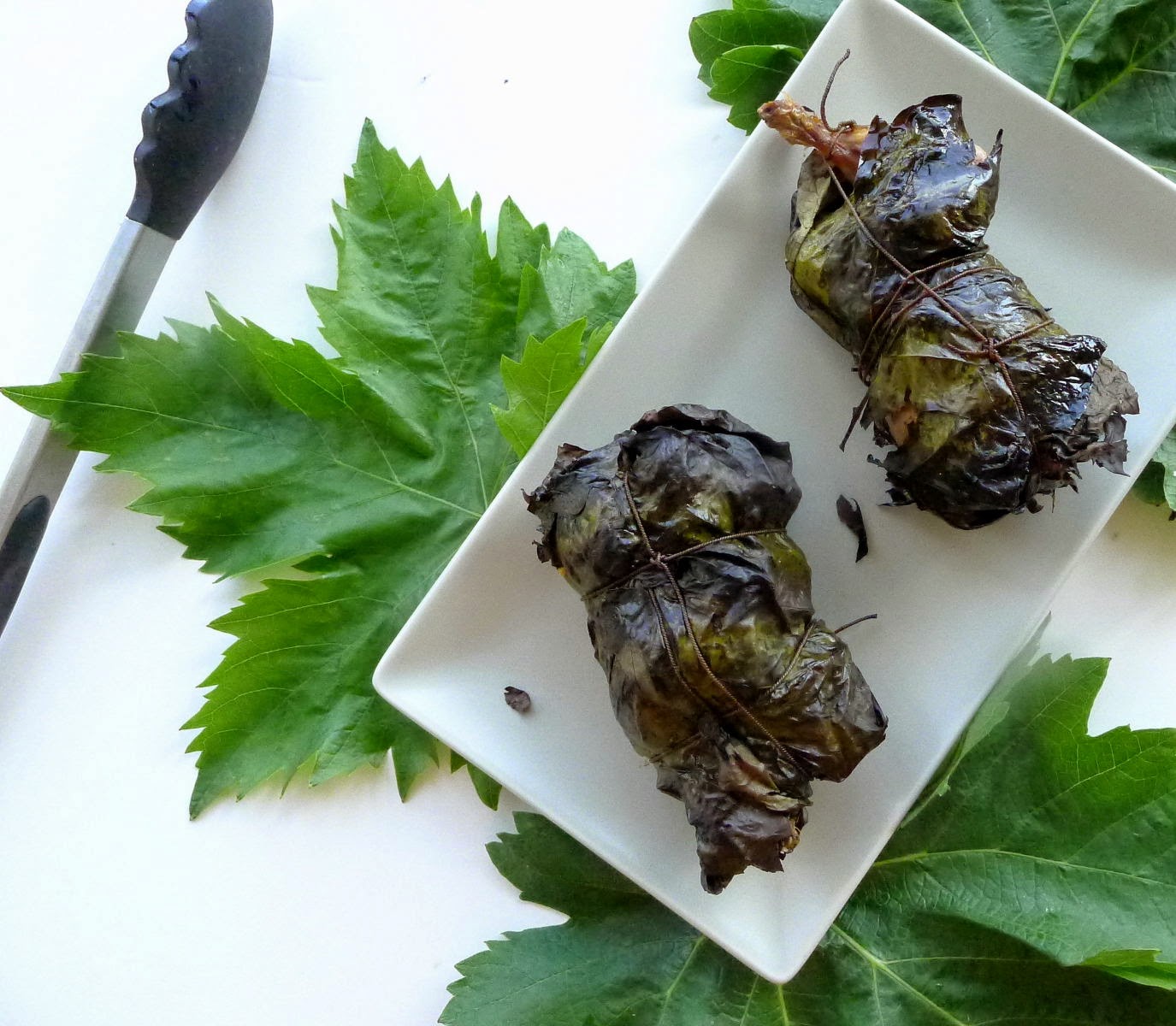 MY KITCHEN IN SPAIN: GRAPE LEAF WRAPS