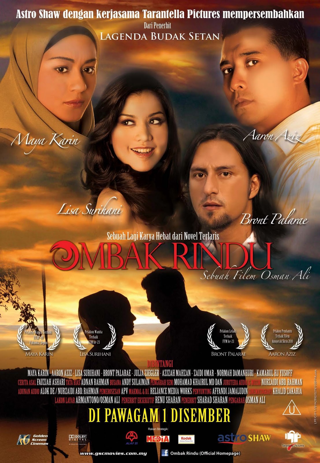 Ombak Rindu | POSTER FILEM MALAYSIA