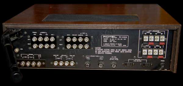 stereonomono - audio Hi Fi Compendium - 14 years on-line: Rotel RX-600A