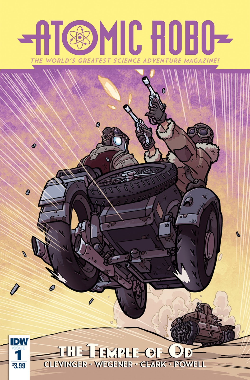 Review - Atomic Robo: The Temple of Od #1 (@IDWPublishing)