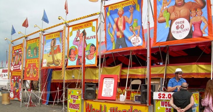 Another Monkey: The World of Wonders Sideshow at the Northeast Fair