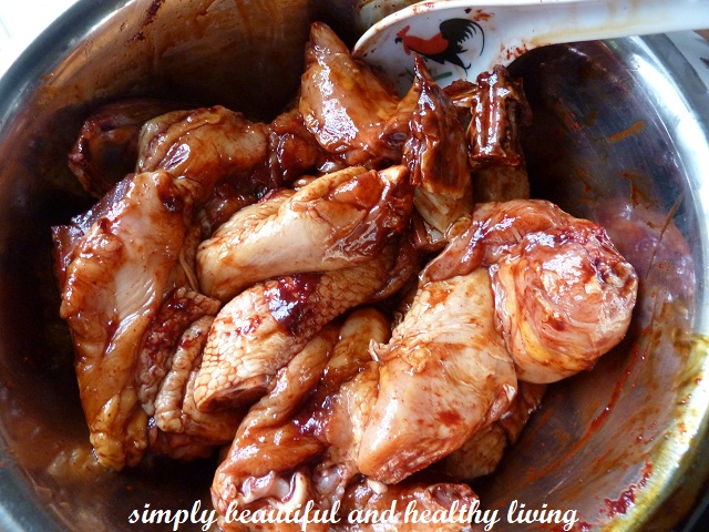 simply beautiful and healthy living: Braised Ang Zhao Chicken with ...