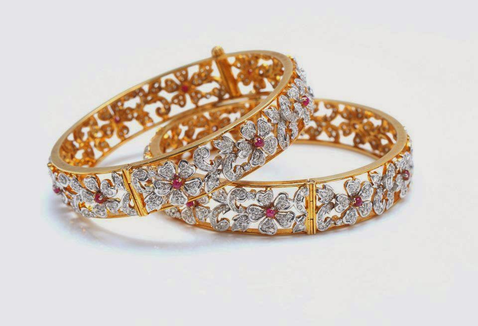 Designer Gold Bangles