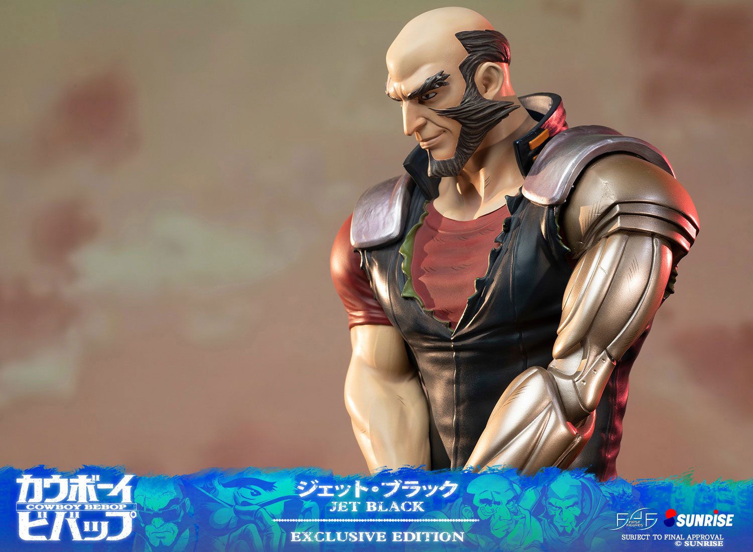 Cowboy Bebop - Jet Black (First 4 Figures)