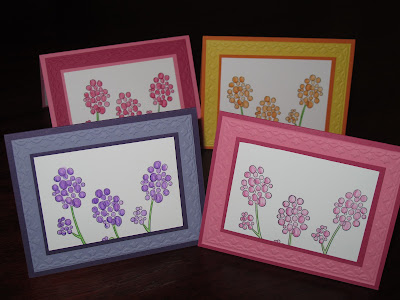 My Stamping Friends: Stampin' Up!'s Raining Flowers general greeting card